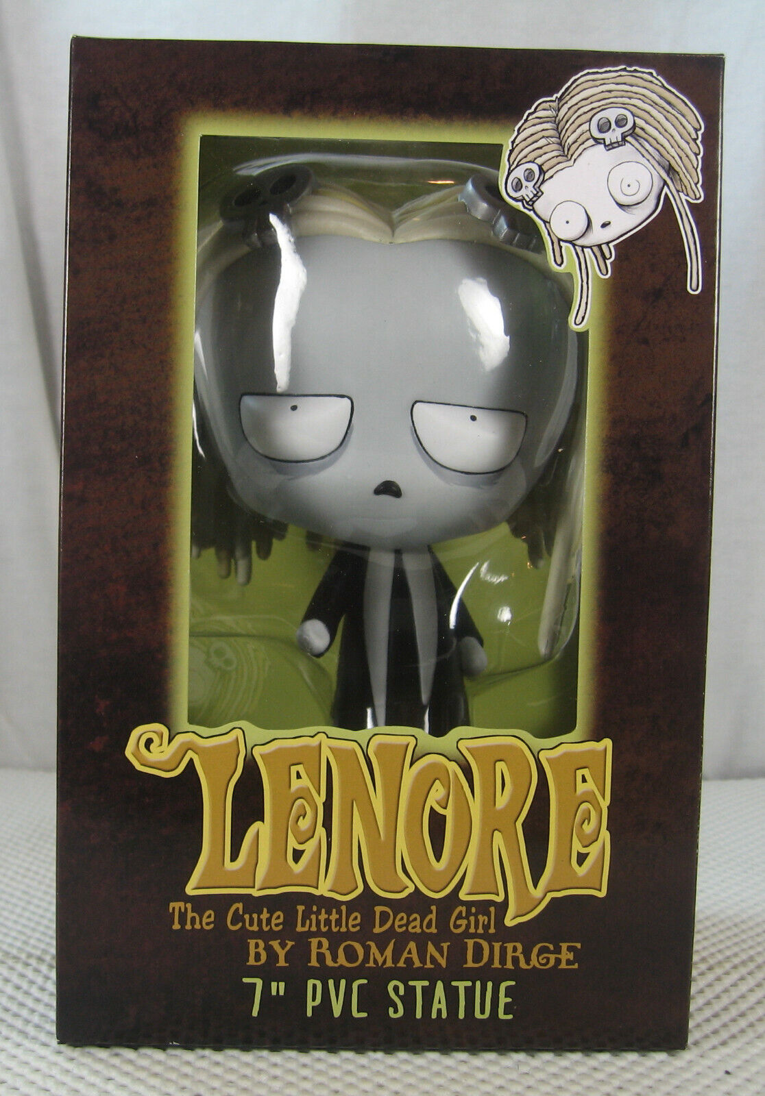 Roman Dirge Lenore 7" PVC Statue The Cute Little Dead Girl Diamond ...
