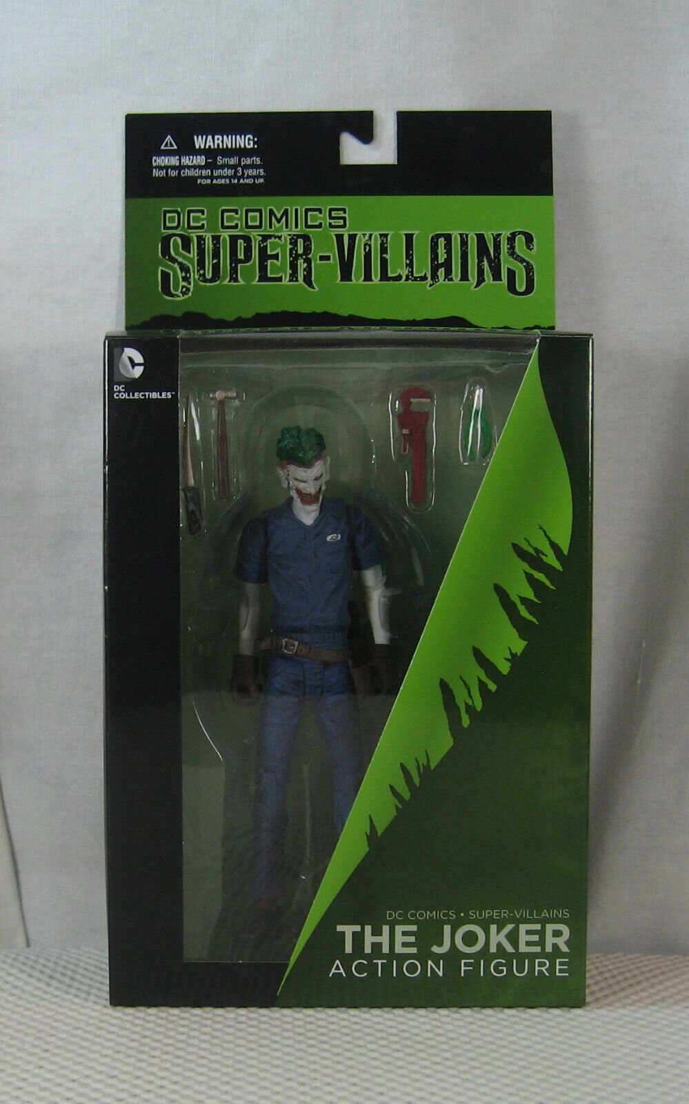 Joker Super-Villains Action Figure DC Collectible NEW SEALED - Sunshine ...
