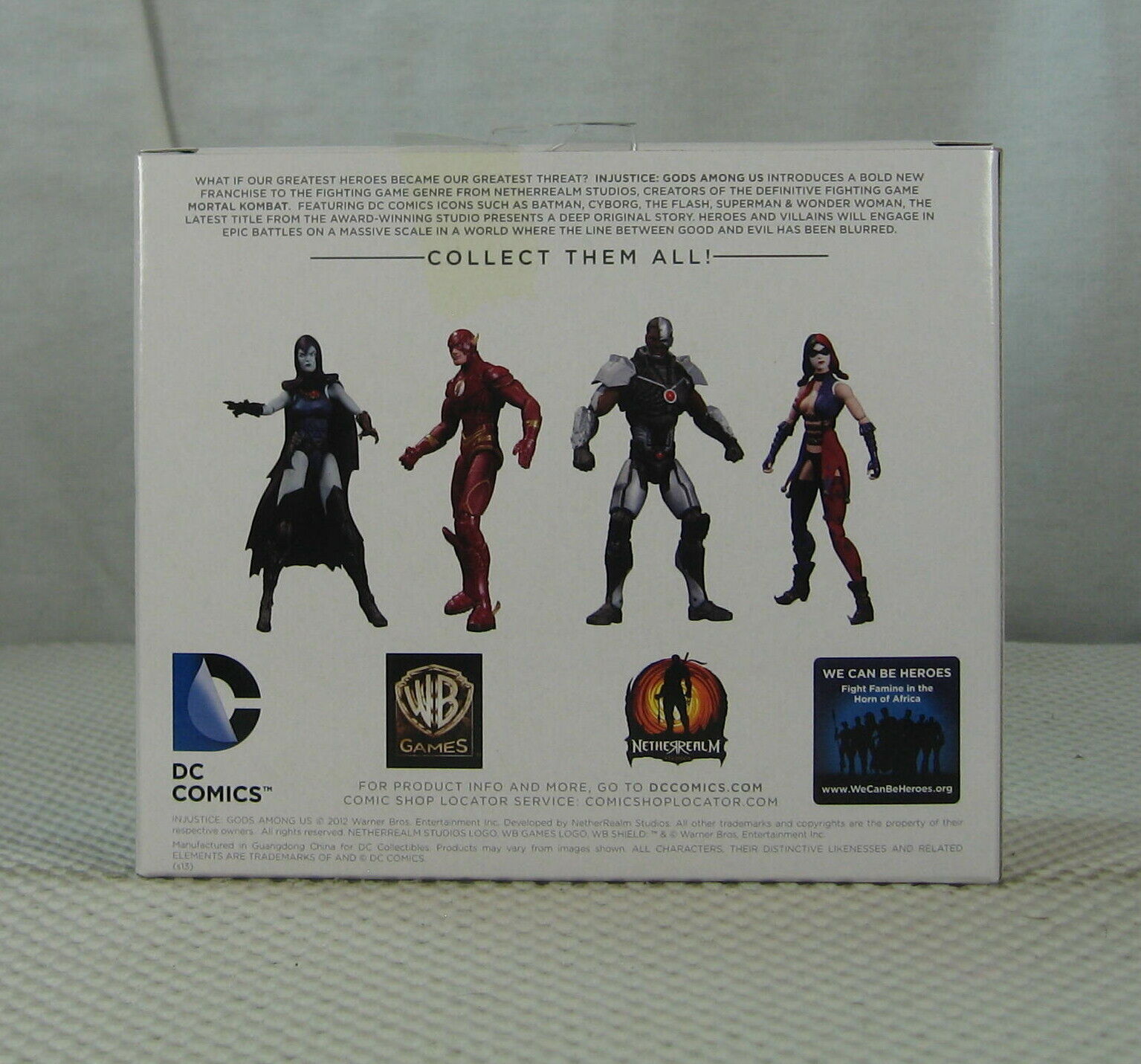 Cyborg vs Harley Quinn Figure Set Injustice Gods Among Us NEW SEALED ...