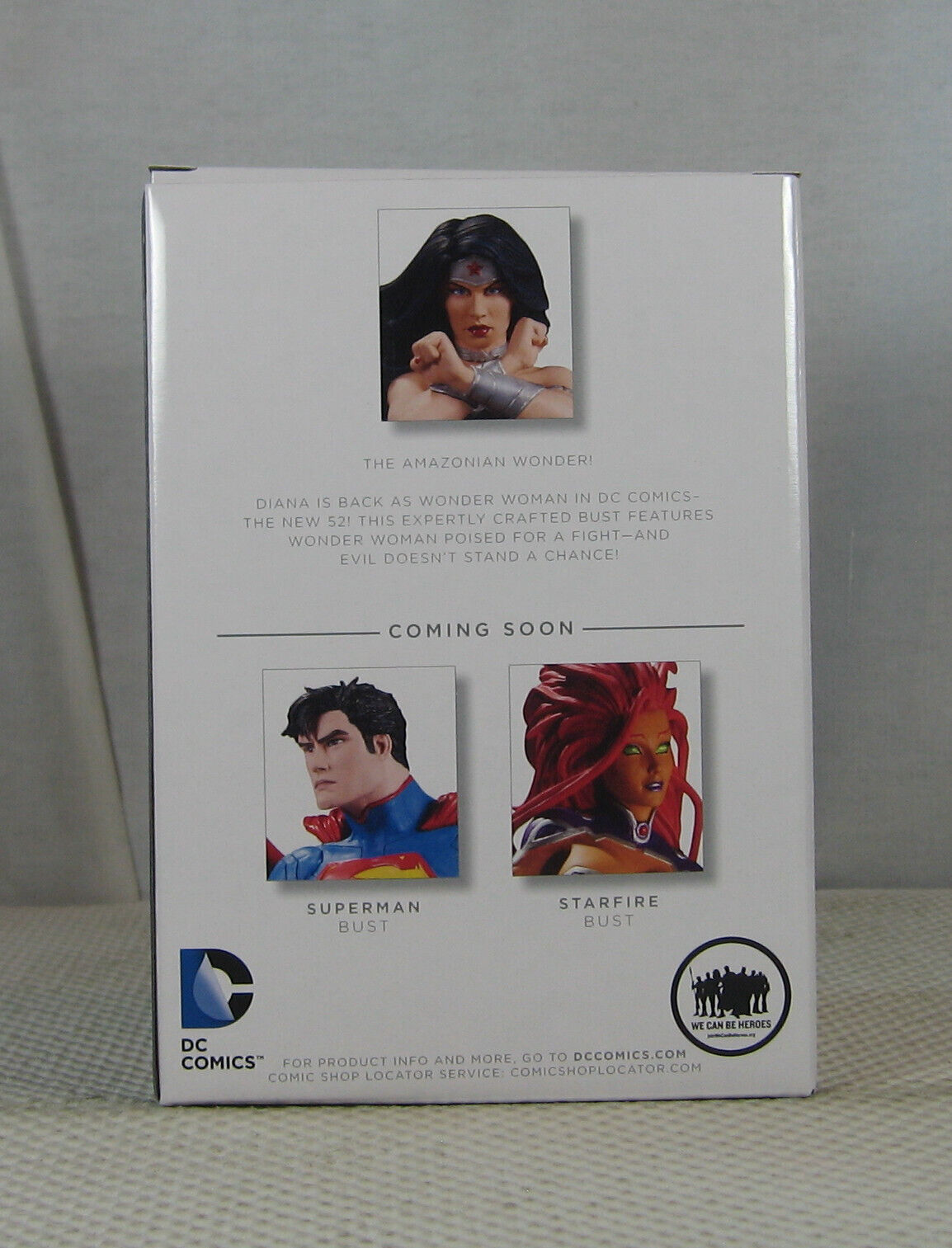 Wonder Woman Bust DC Comics Super-Heroes New 52 Jim Lee DC Collectibles ...