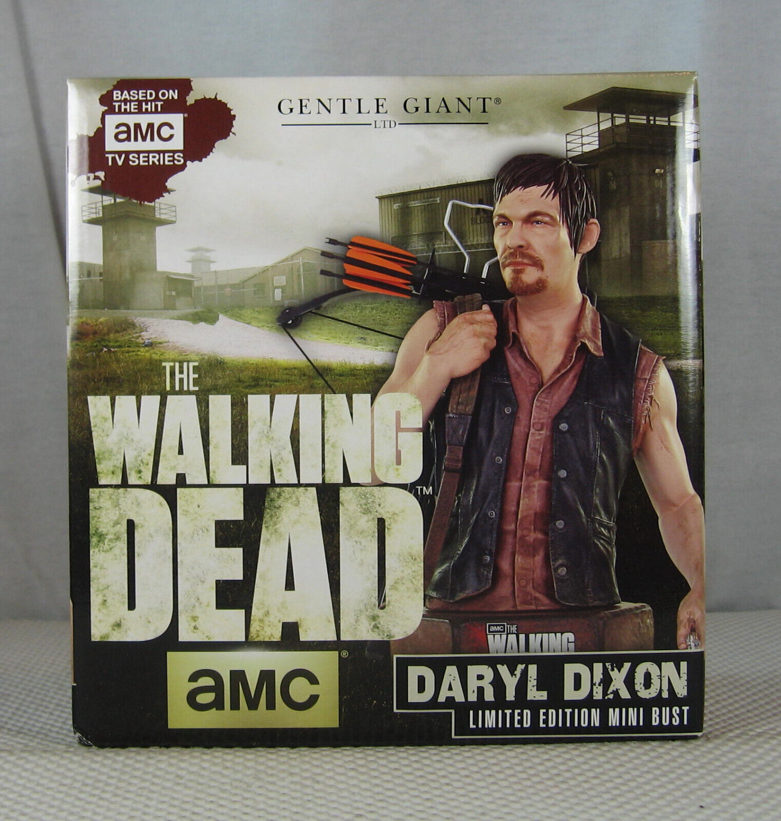 Walking Dead Daryl Dixon Bust 1239/4500 Gentle Giant SEALED - Sunshine Comics